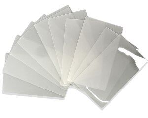 Luggage Tag Laminating Pouch 10Mil 2-1/2"x4-1/4" (no slot) - PRINTFINISH